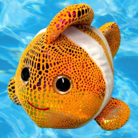 Toys | Nanco Angelfish Goldfish Plush Stuffed Animal Multicolor Spotted ...